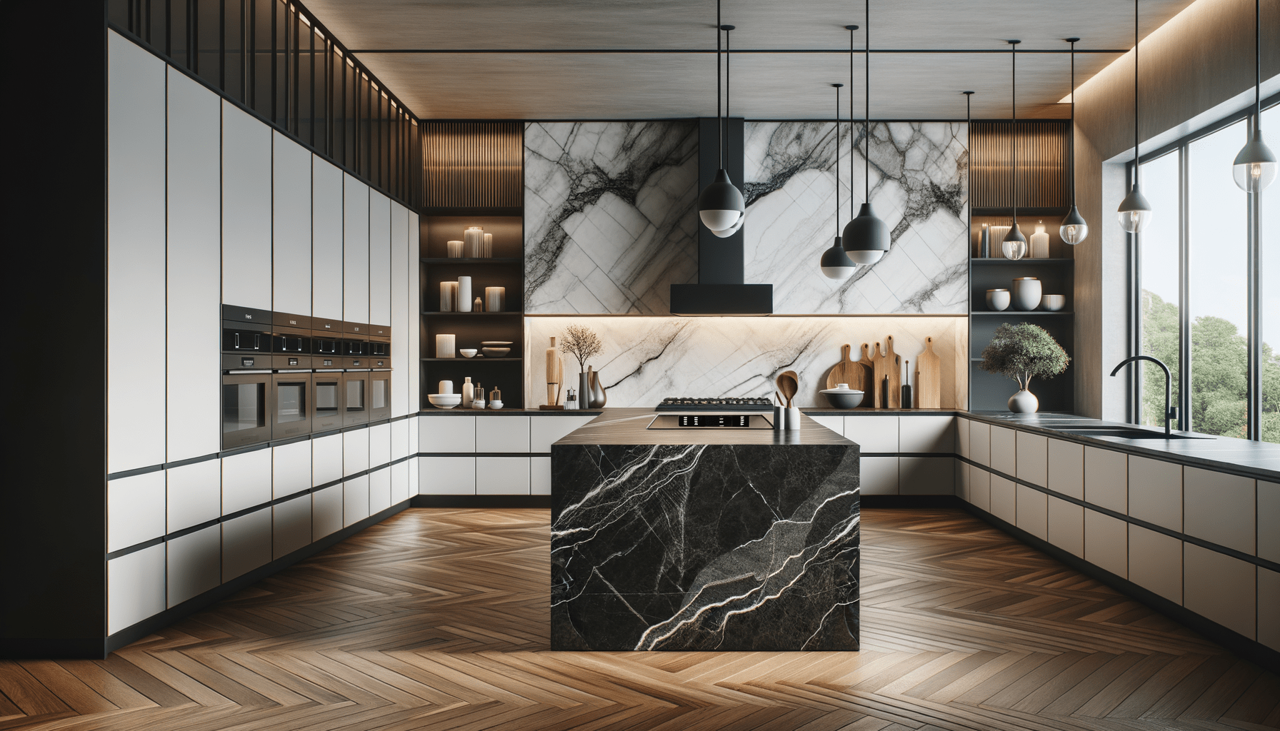 Elevate Designs with Florim Stone Marble Marquina Matte – Zicana Boutique