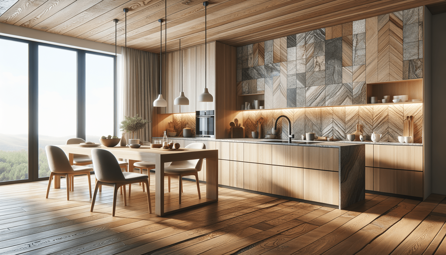 Elevate Interiors with Durable Florim Stone Wood Surfaces – Zicana Boutique