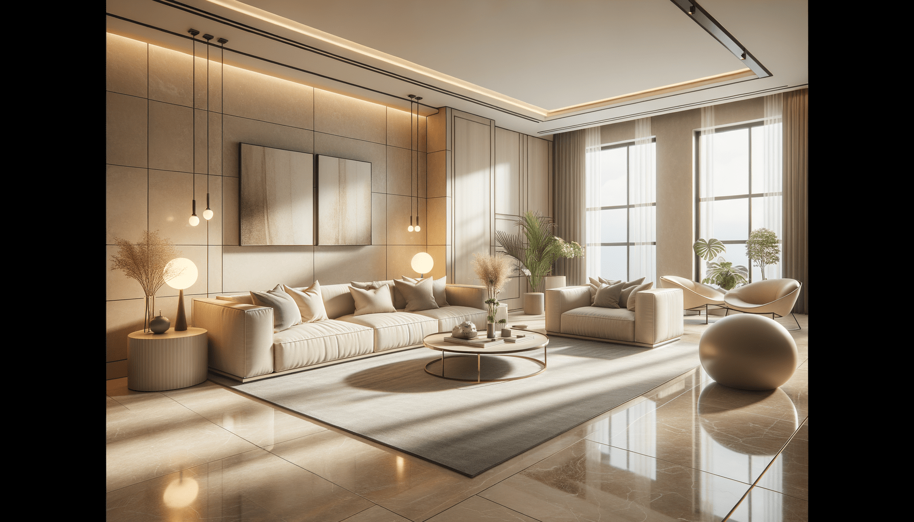 Elegant Design Ideas Using Porcelain Slabs Beige for Interiors – Zicana ...