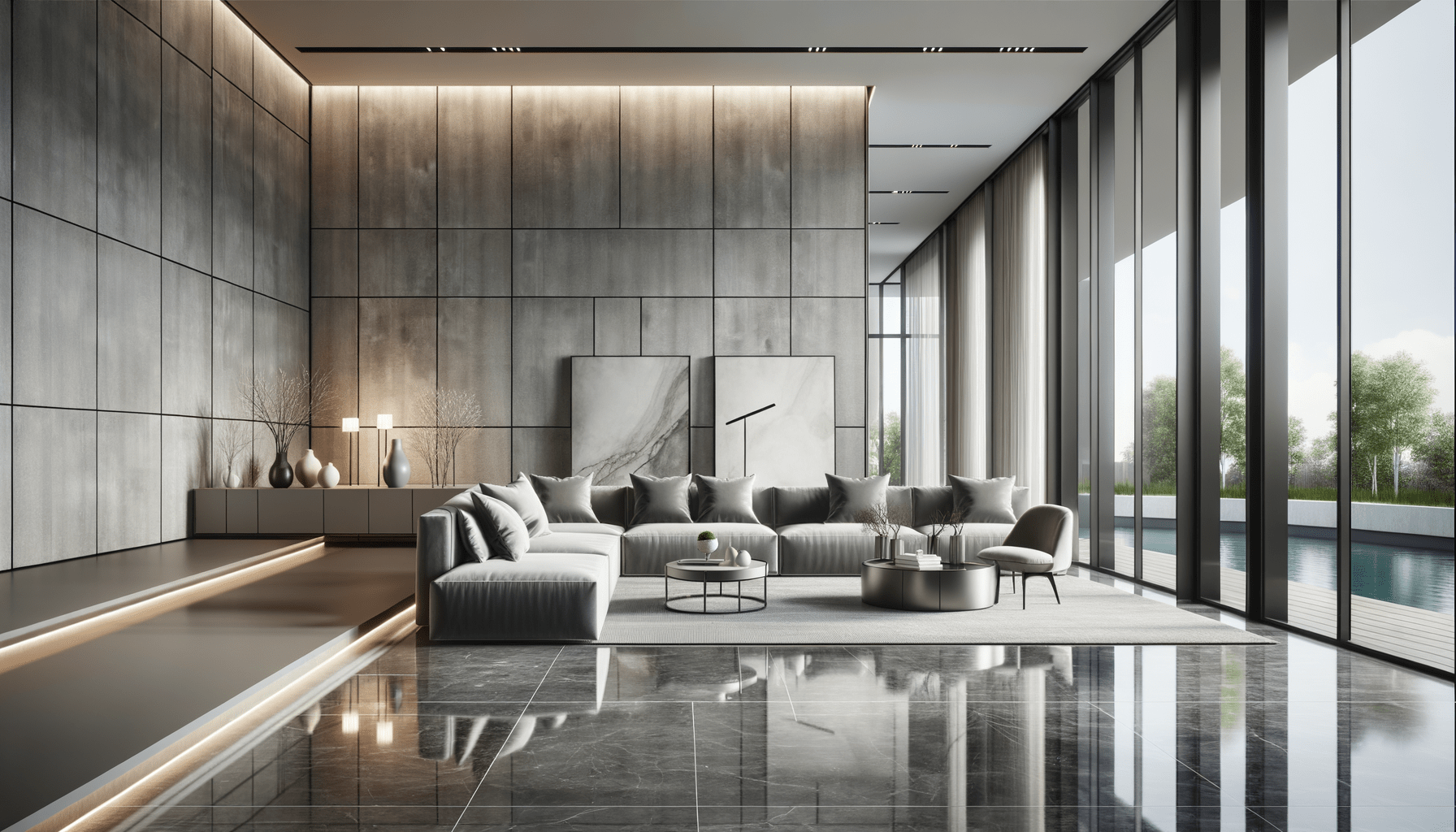 Elevate Interiors Instantly with Sleek Dekton Wall Panels – Zicana Boutique