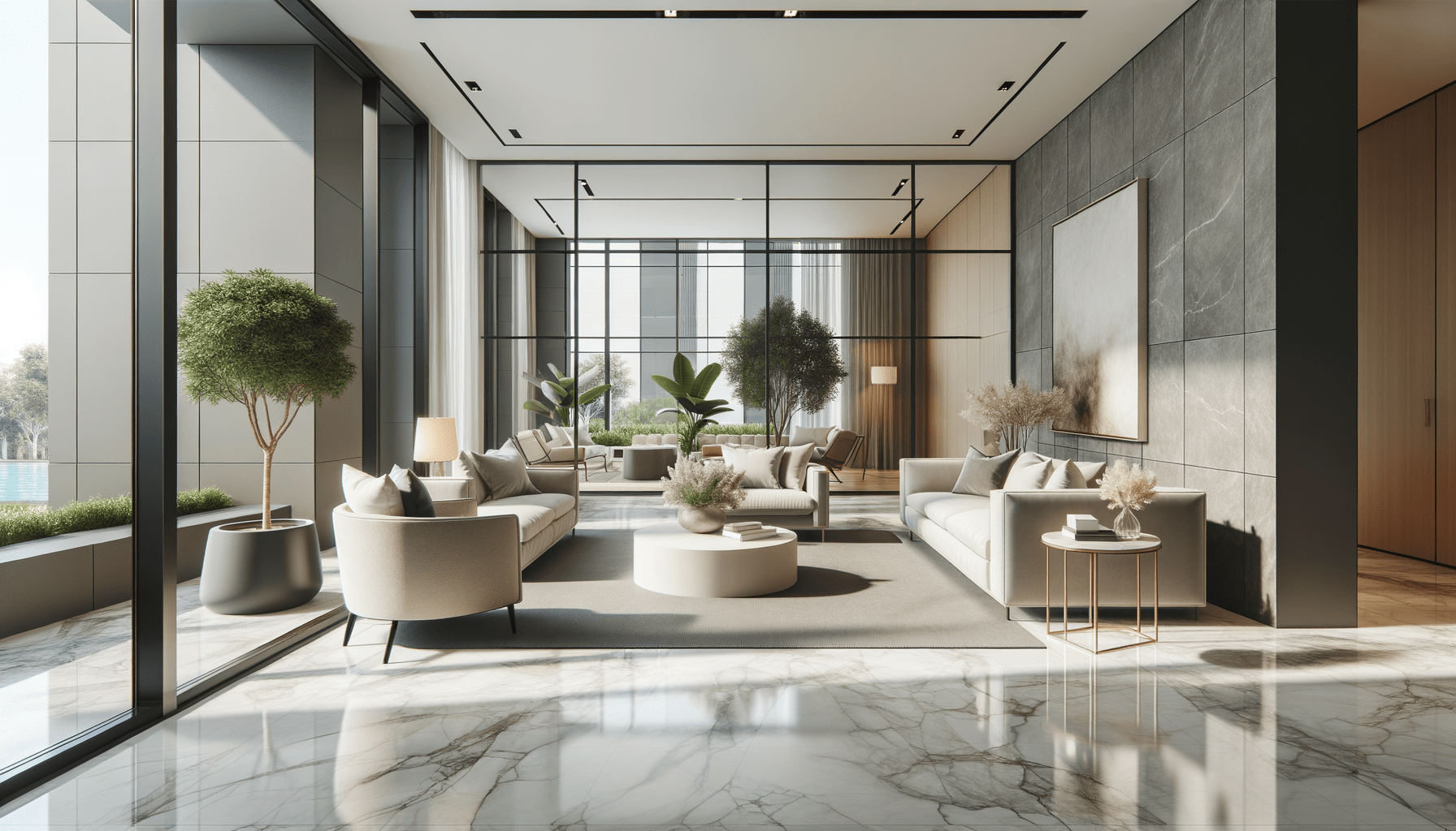 Elevate Interiors with Florim White Dust Stone Elegance – Zicana Boutique