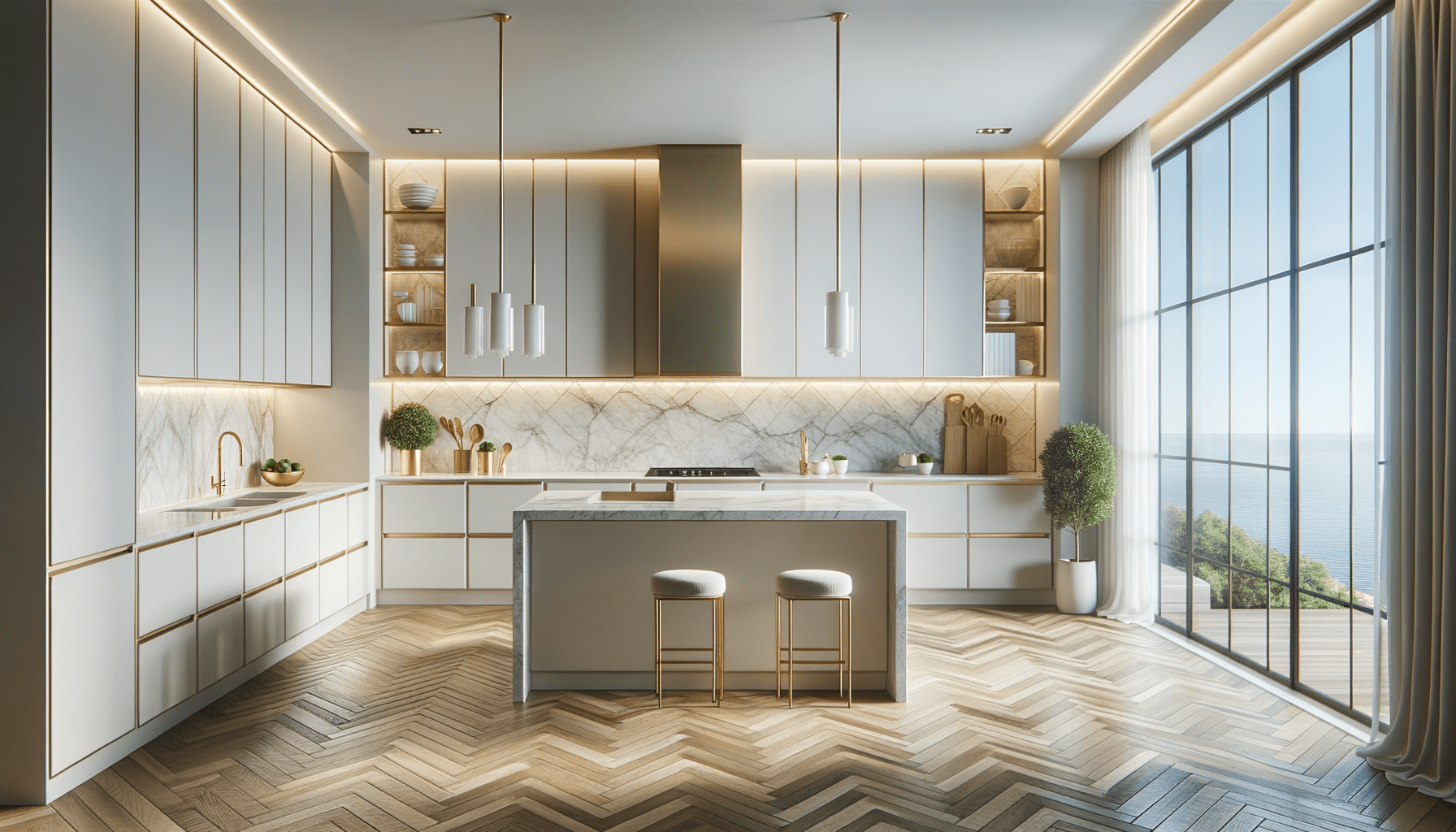 Elevate Interiors with Luxurious Silestone Eternal Gold Surfaces ...