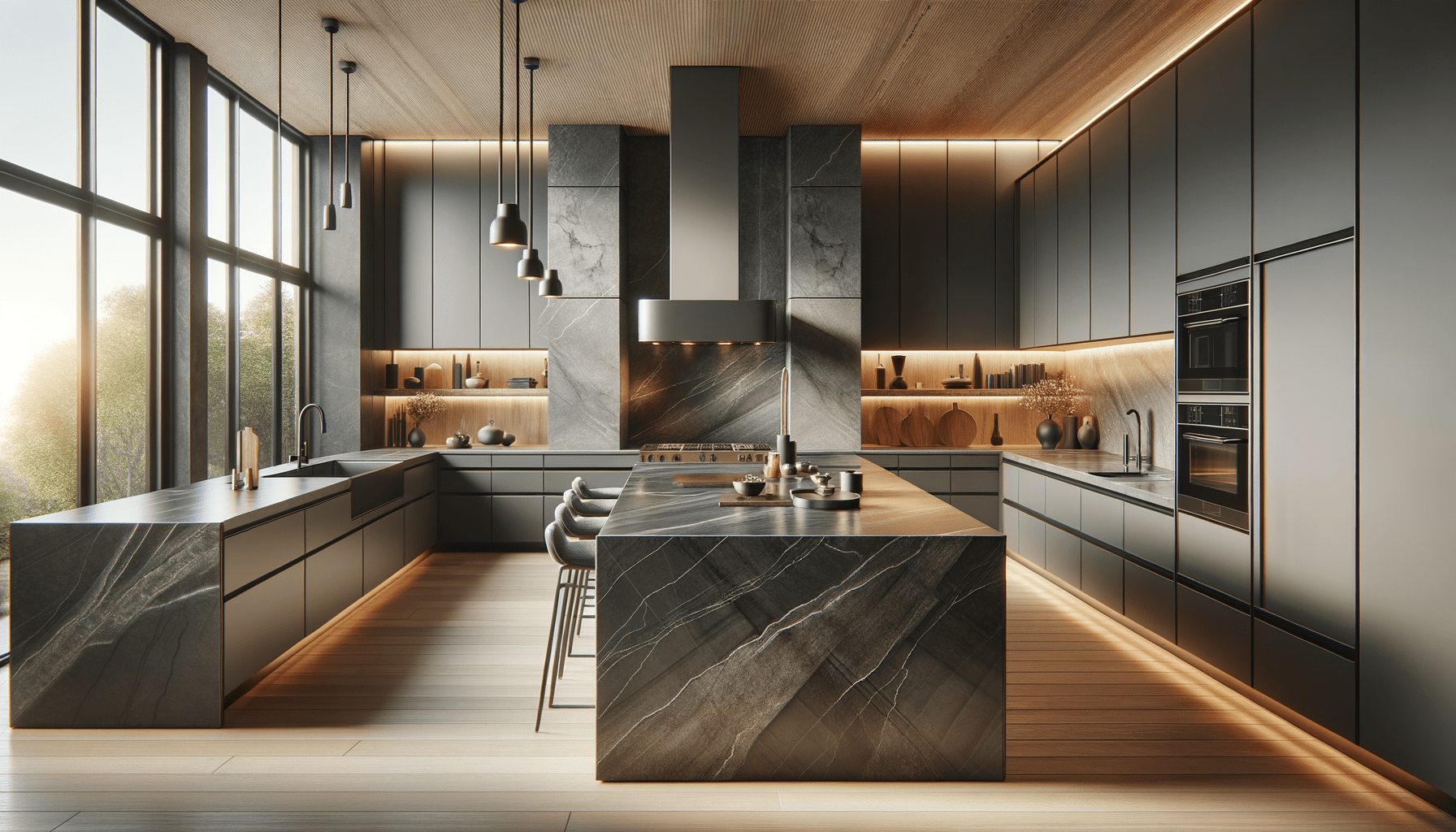 Elevate Interiors with Neolith Strata Argentum Stone Solutions – Zicana ...
