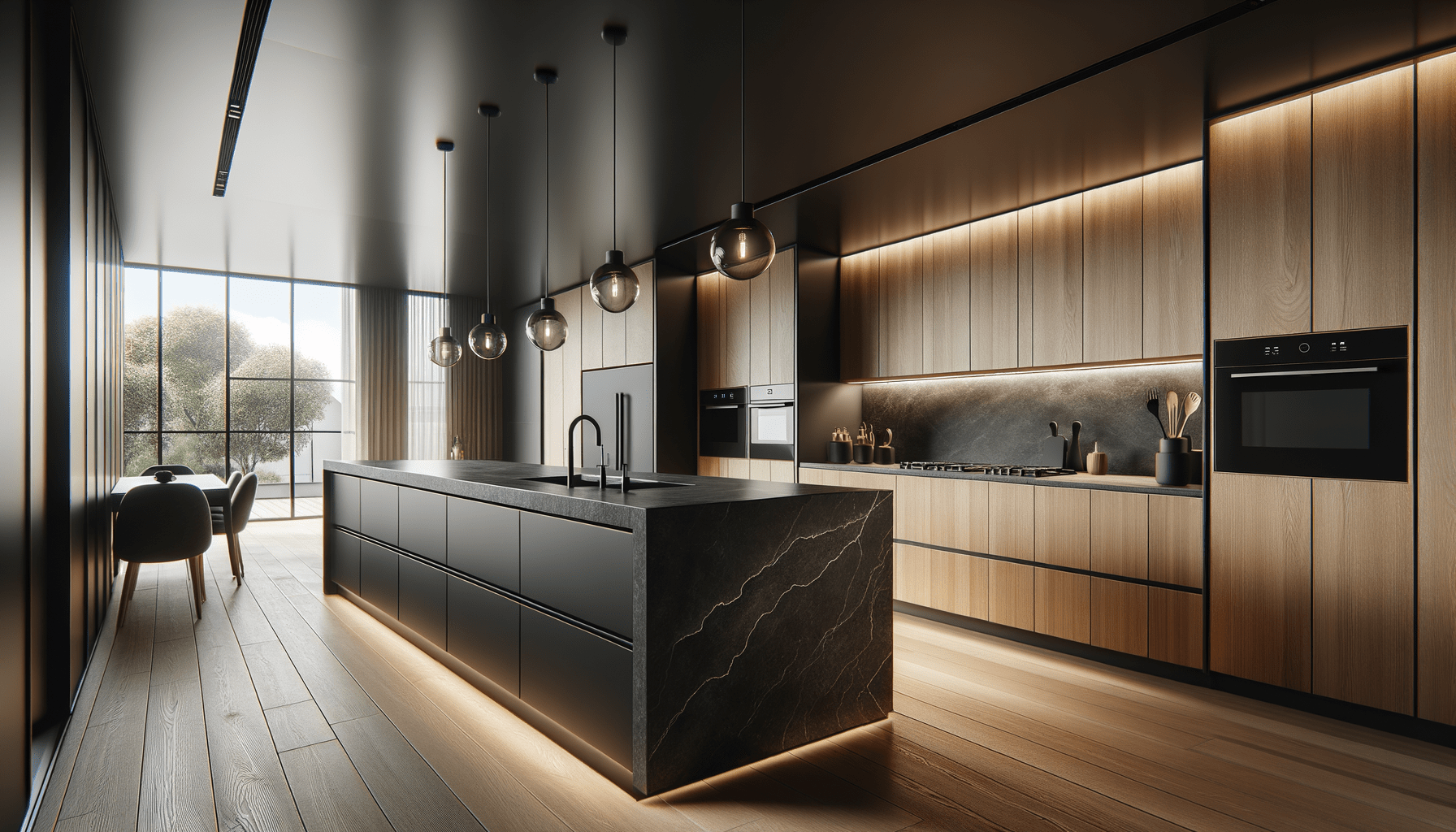 Elevate Spaces with Florim Stone Black Matte Surfaces – Zicana Boutique