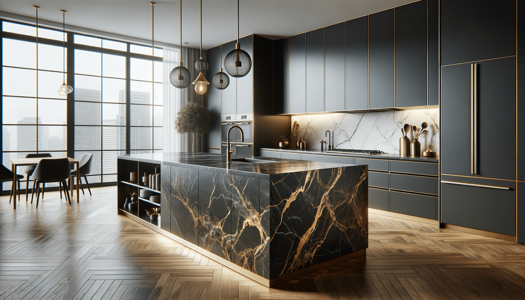 Elevate Spaces with Luxurious Dekton Laurent Countertop Design – Zicana ...