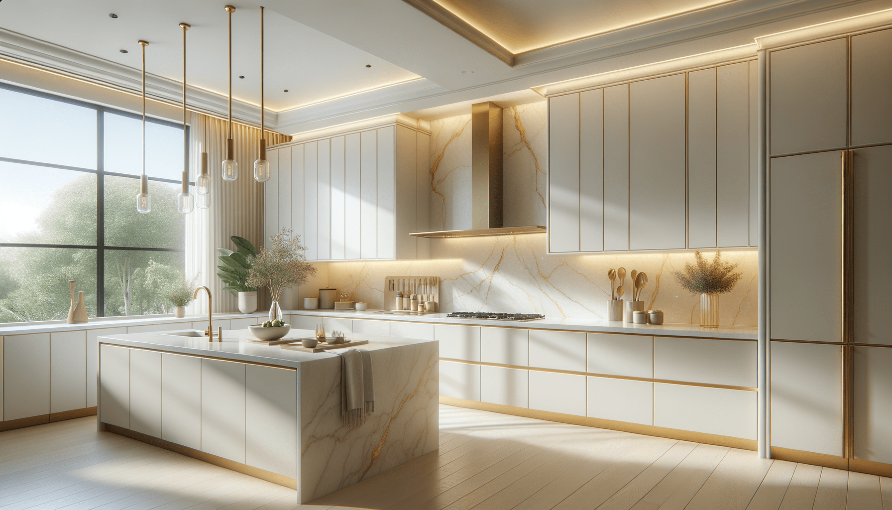 Elevate Spaces with Timeless Eternal D'or Silestone Elegance – Zicana ...