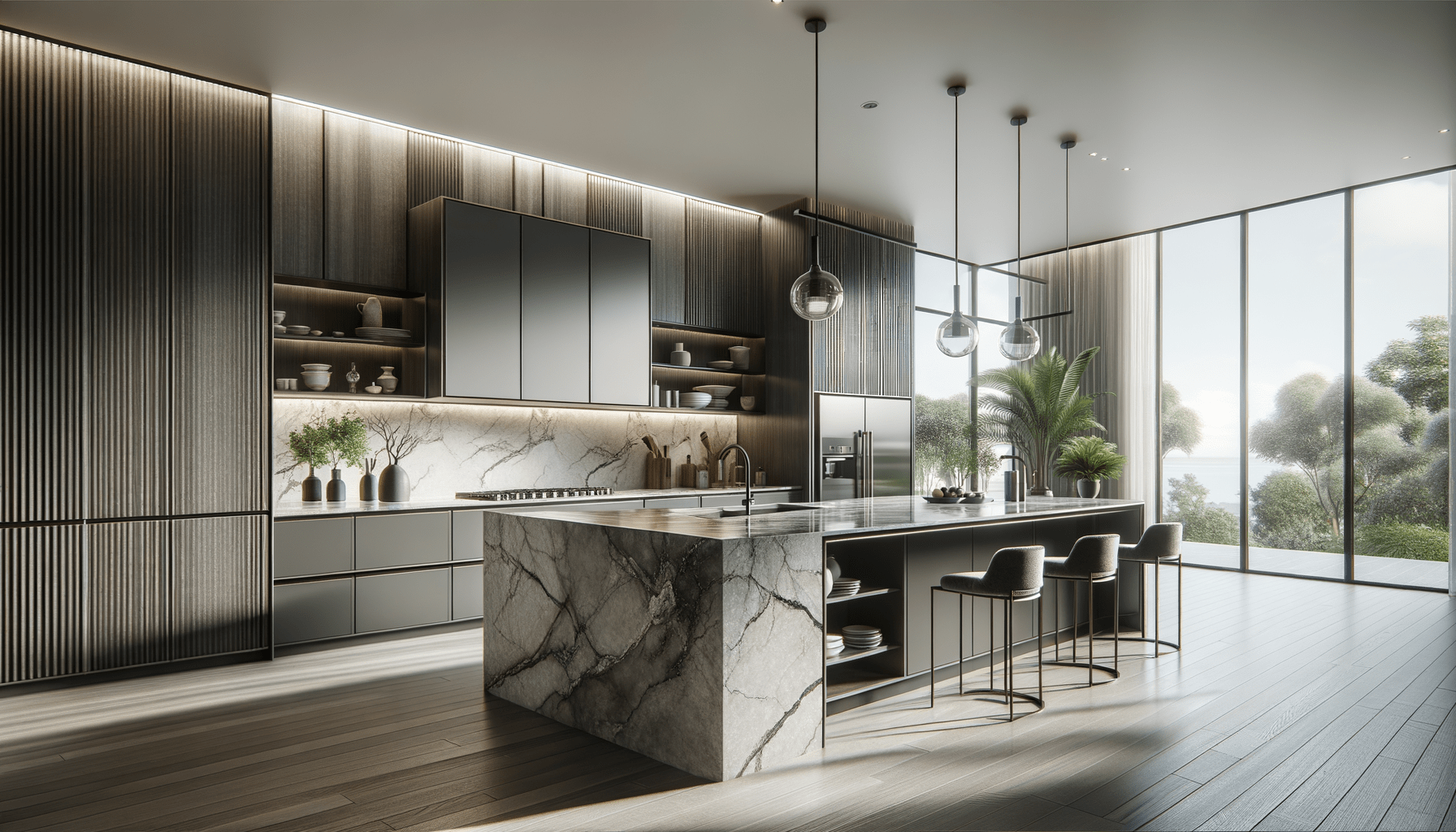 Elevate Spaces with Vicostone Quartz Mangata by Zicana – Zicana Boutique