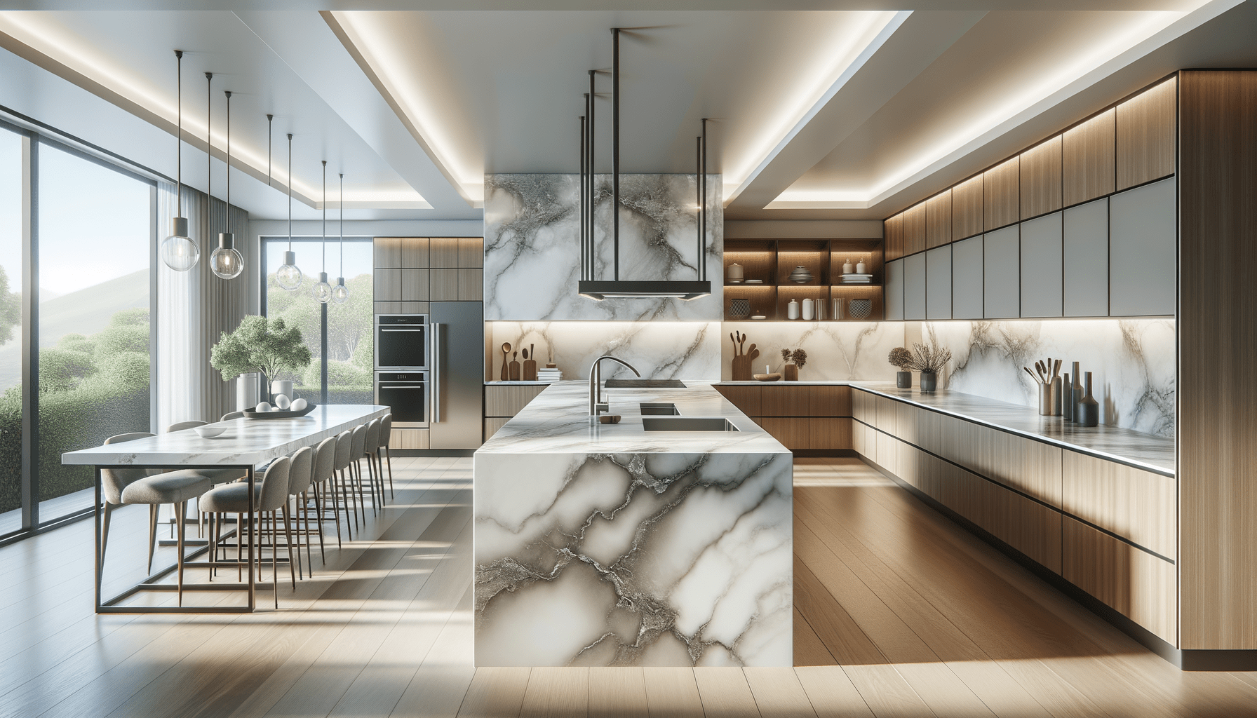Elevate Spaces with Vicostone Quartz Ventisca by Zicana – Zicana Boutique