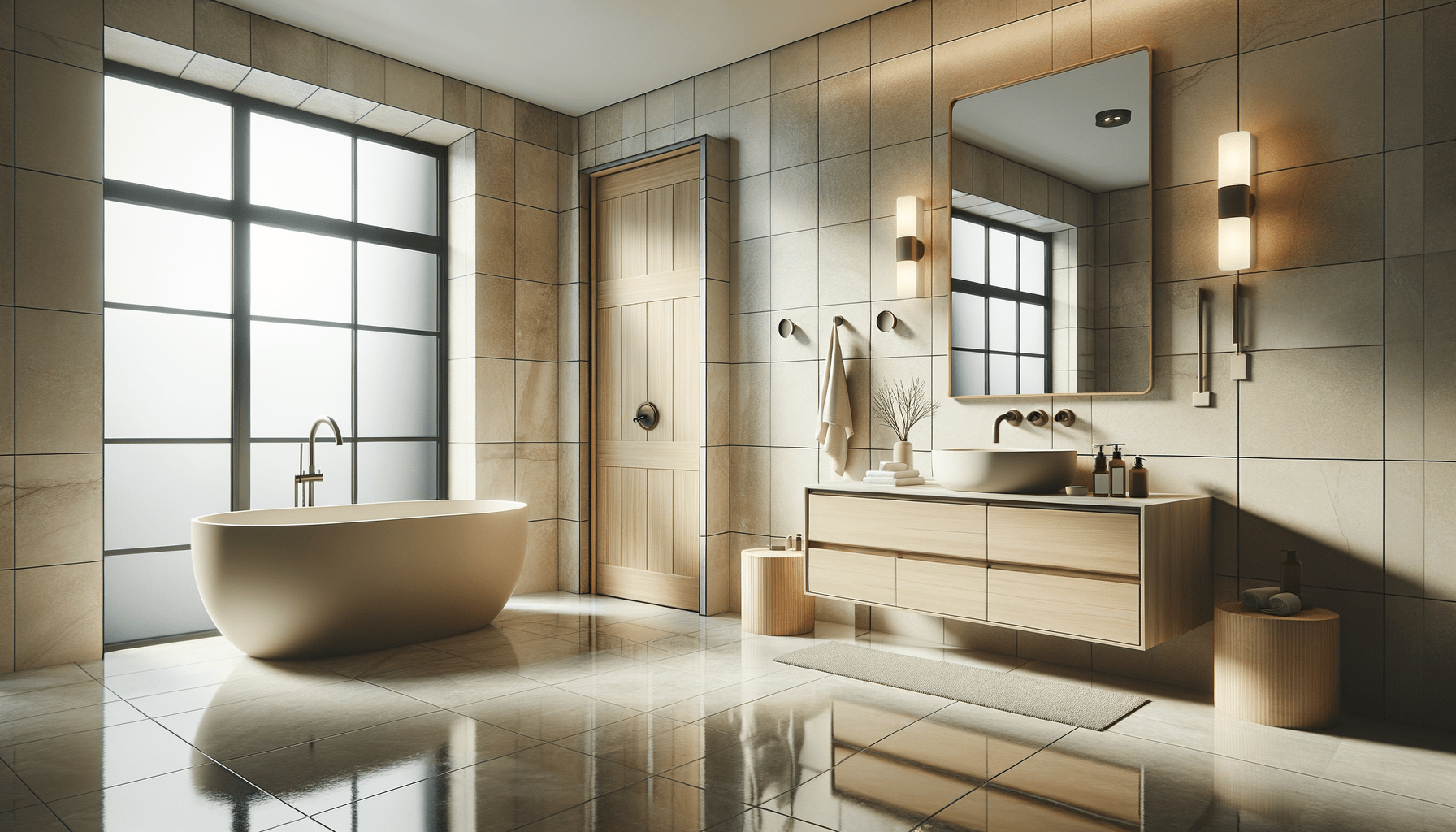 Florim Industrial Ivory 60x120 for Timeless Stone Design – Zicana Boutique