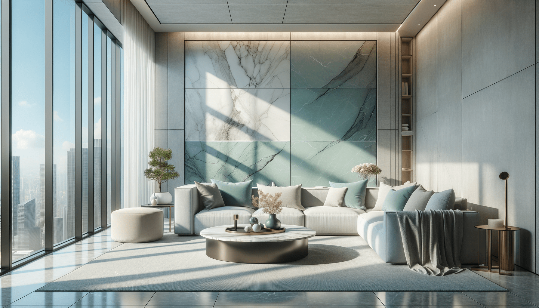 Florim Stone Marble Aqua Designs for Elevated Interior Spaces – Zicana ...