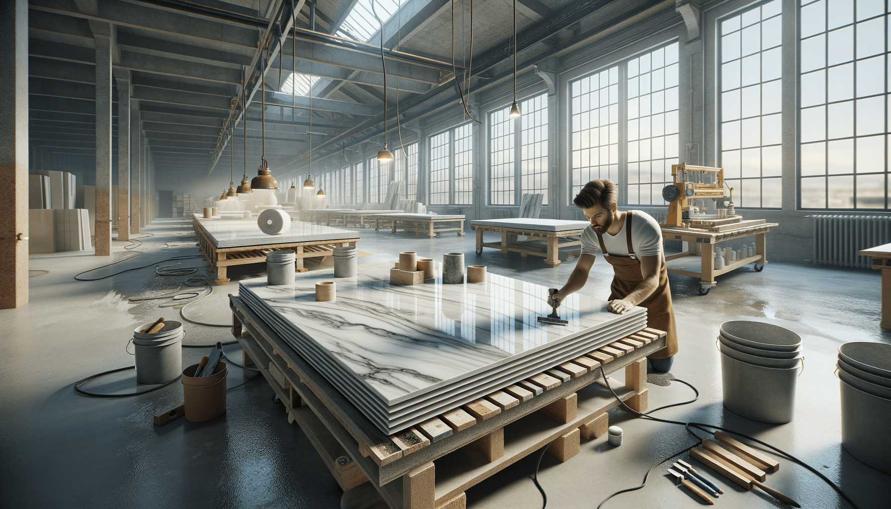 How to Slurry Porcelain Slabs for Seamless Stone Surfaces – Zicana Boutique