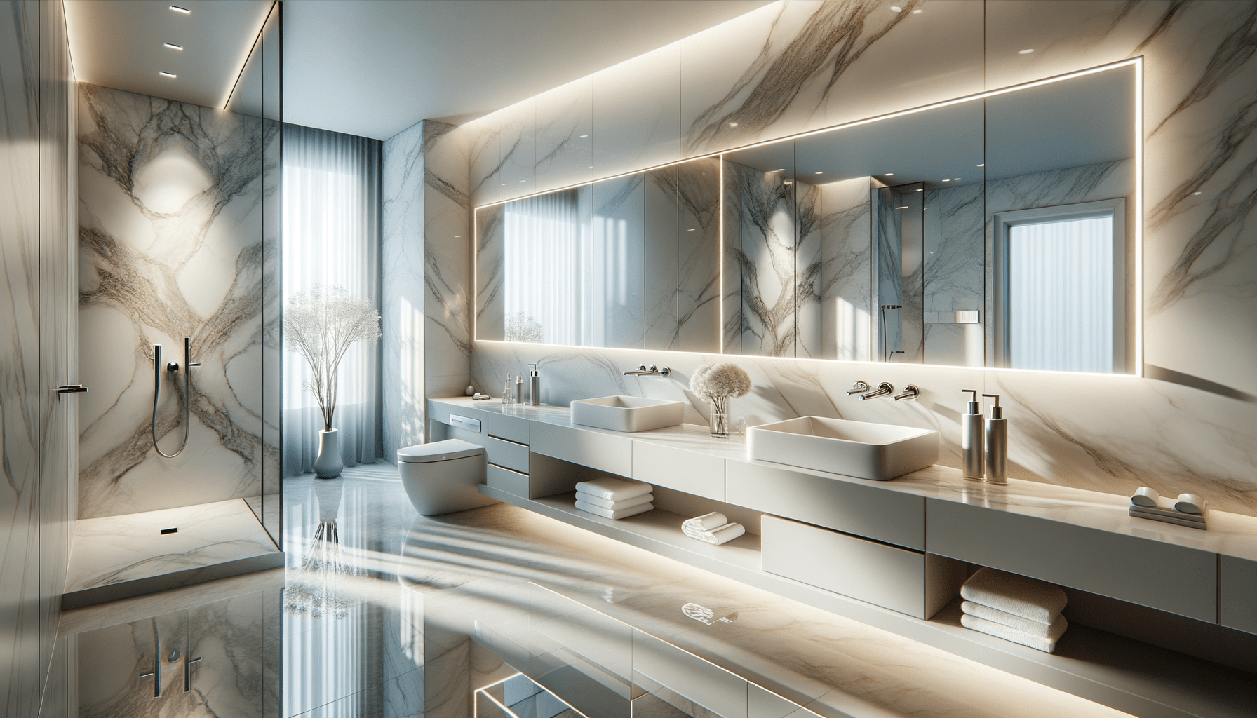 Marble White Florim Stone Elegance for Luxe Interiors – Zicana Boutique