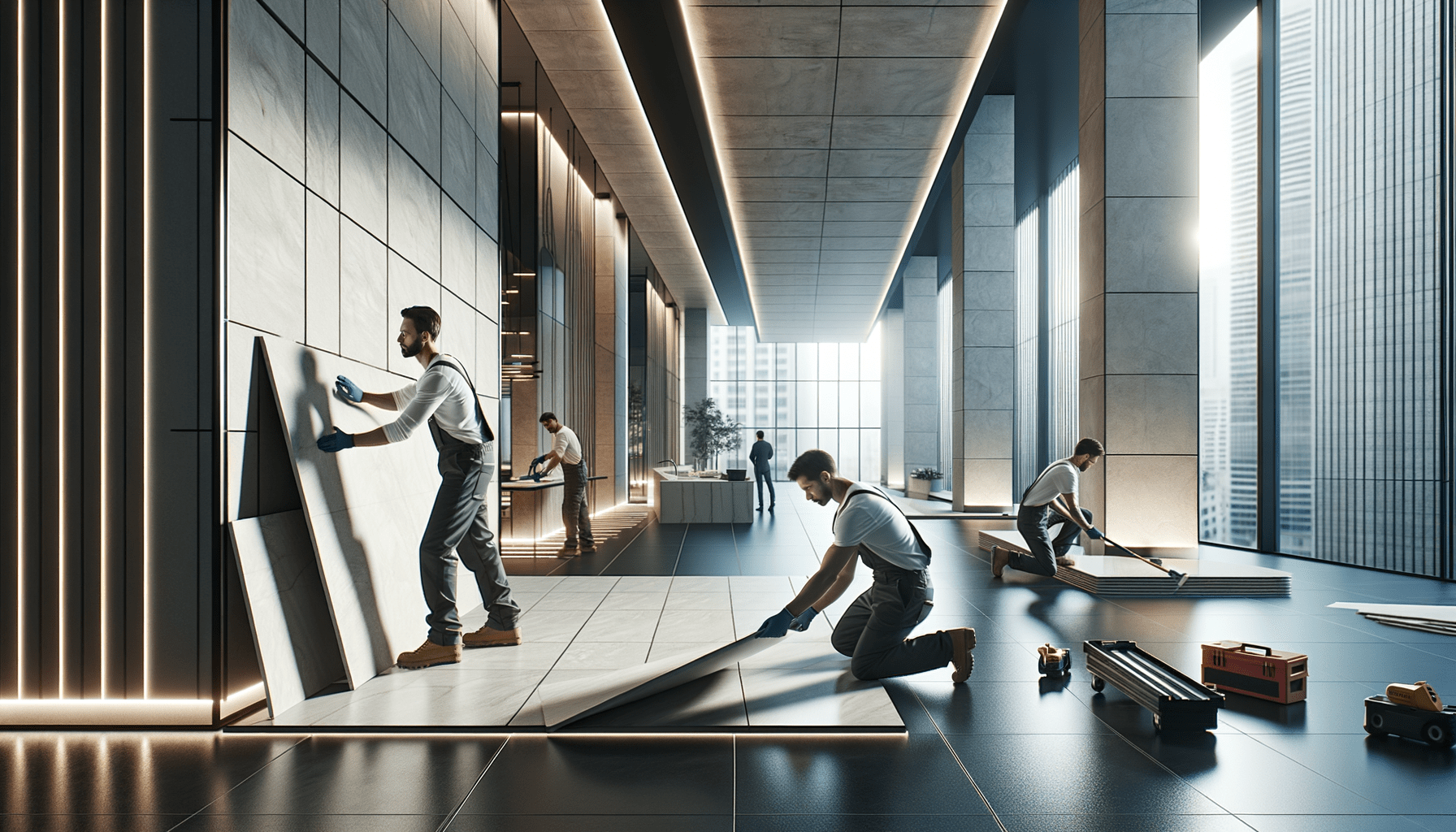Mastering Installation of Porcelain Slabs for Elevated Interiors ...