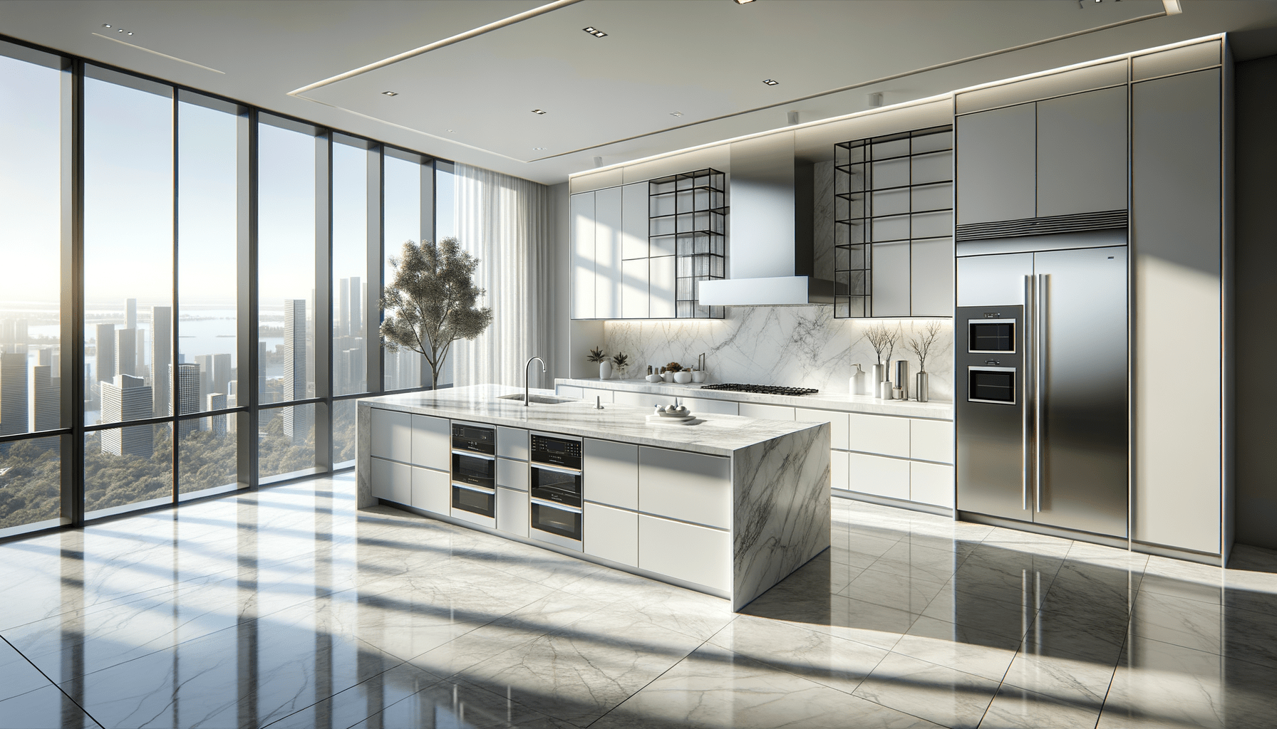 MSI Q Quartz Calacatta Elysio Elevates Stone Design Elegance – Zicana ...