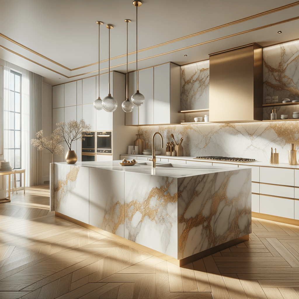 Neolith Calacatta Gold Kitchen Ideas for Luxe Surfaces – Zicana Boutique