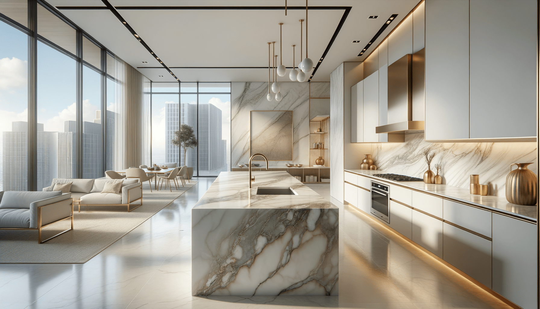 Porcelain Slabs for Luxury Surfaces in Modern Interior Design – Zicana ...