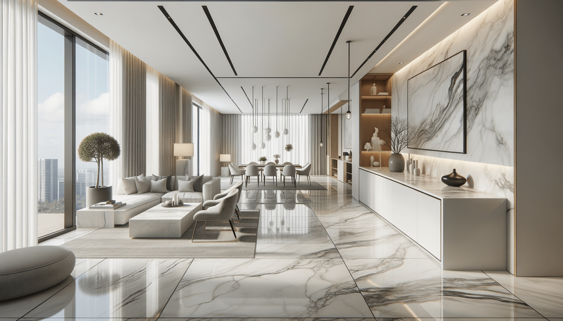 Porcelain Slabs Marble Solutions for Luxury Interior Designs – Zicana ...