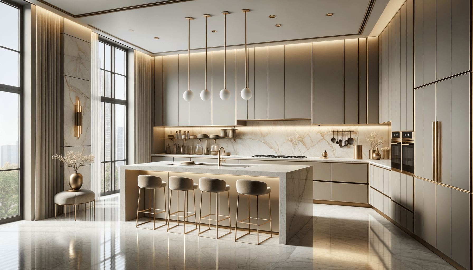 Silestone Miami Oro Elegance for Luxury Interior Surfaces – Zicana Boutique