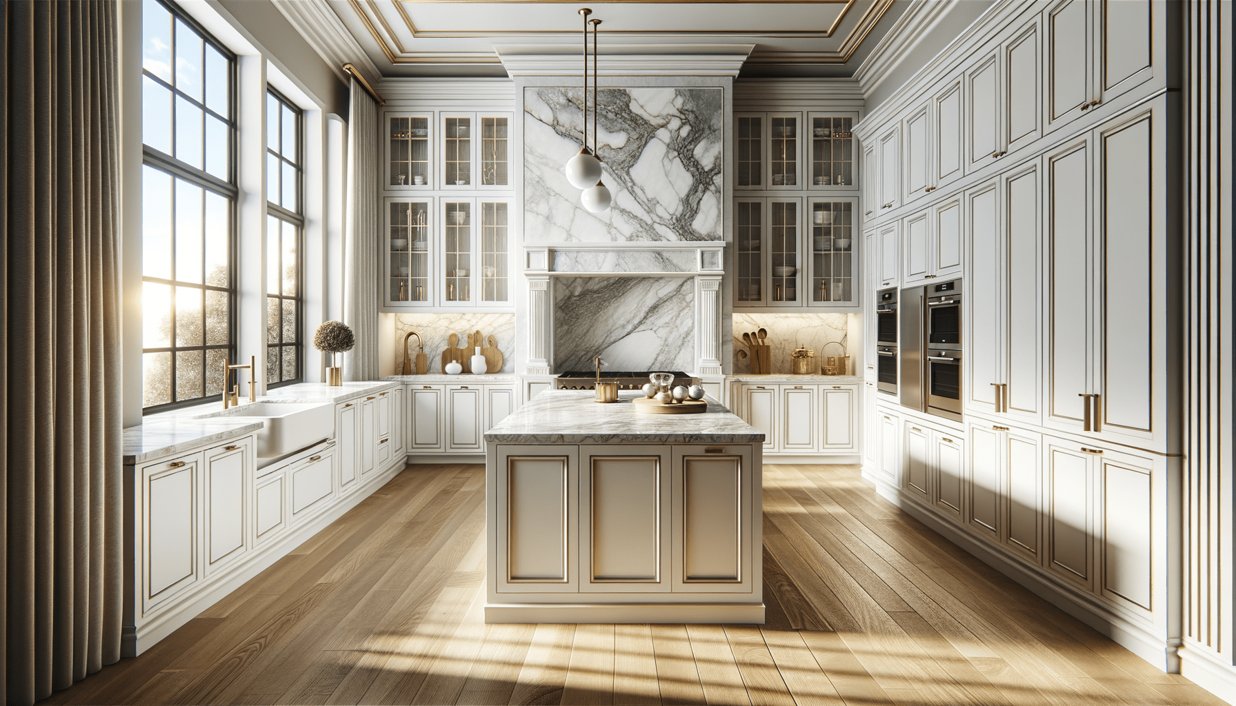 Stunning Taj Mahal Quartzite With White Cabinets Design Ideas – Zicana ...