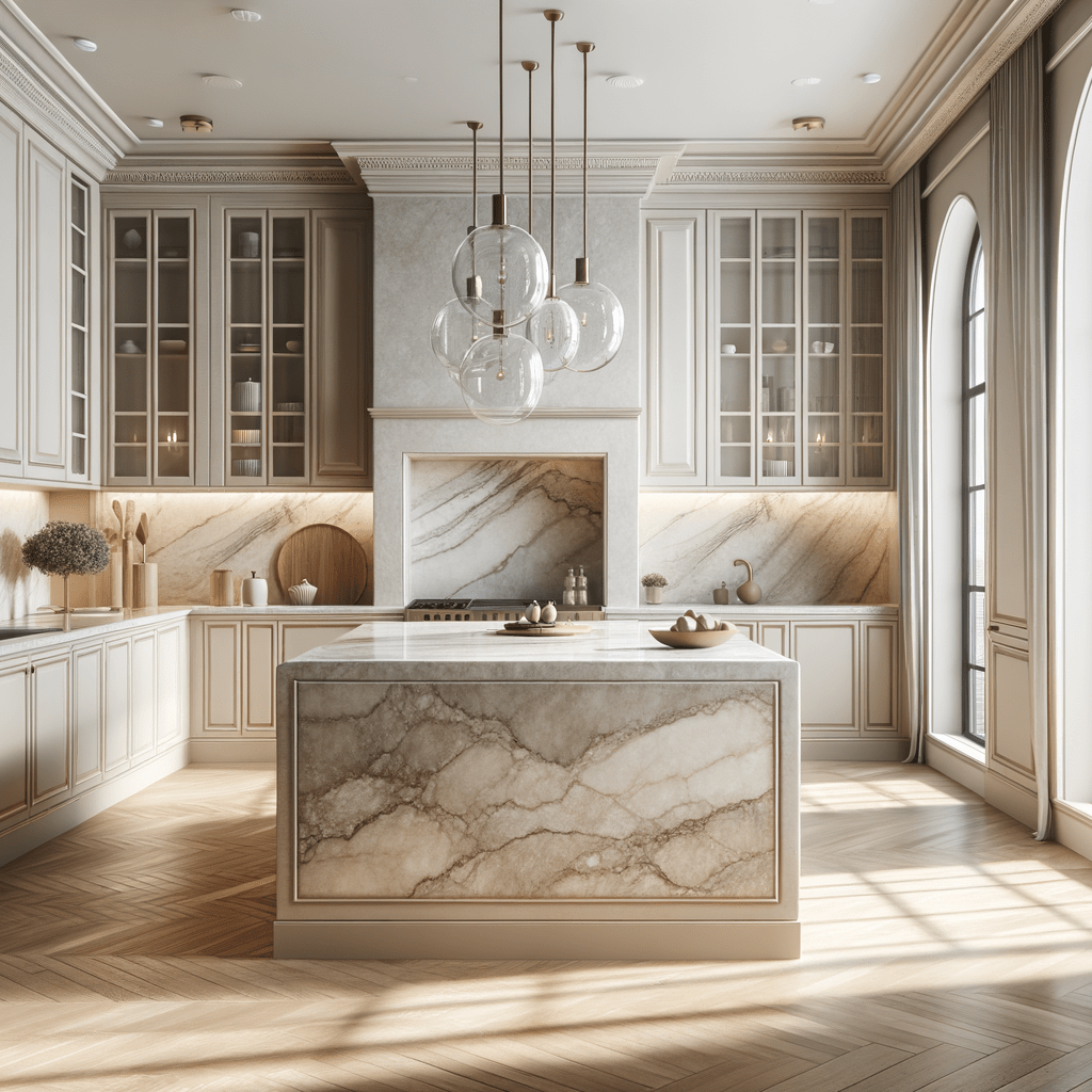 Taj Mahal Quartzite Natural Stone for Timeless Interior Design – Zicana ...