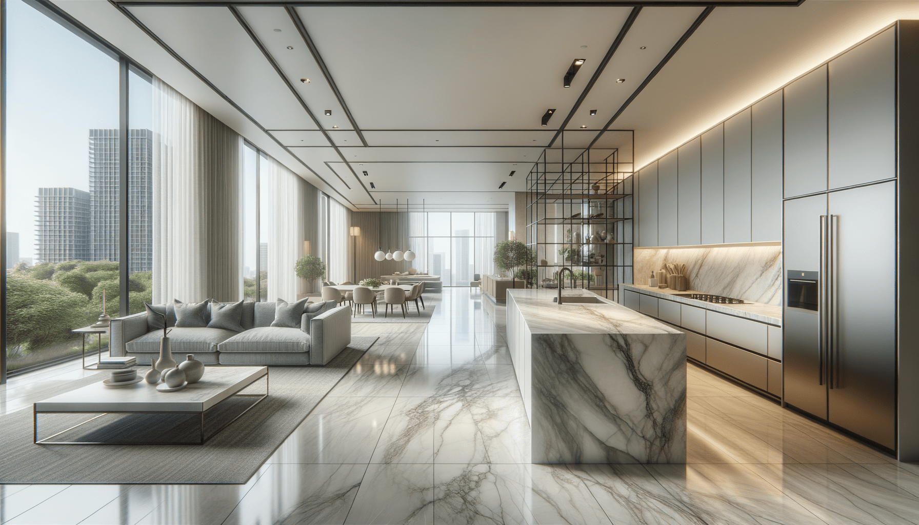 Transform Spaces with Extra Large Format Porcelain Slabs – Zicana Boutique