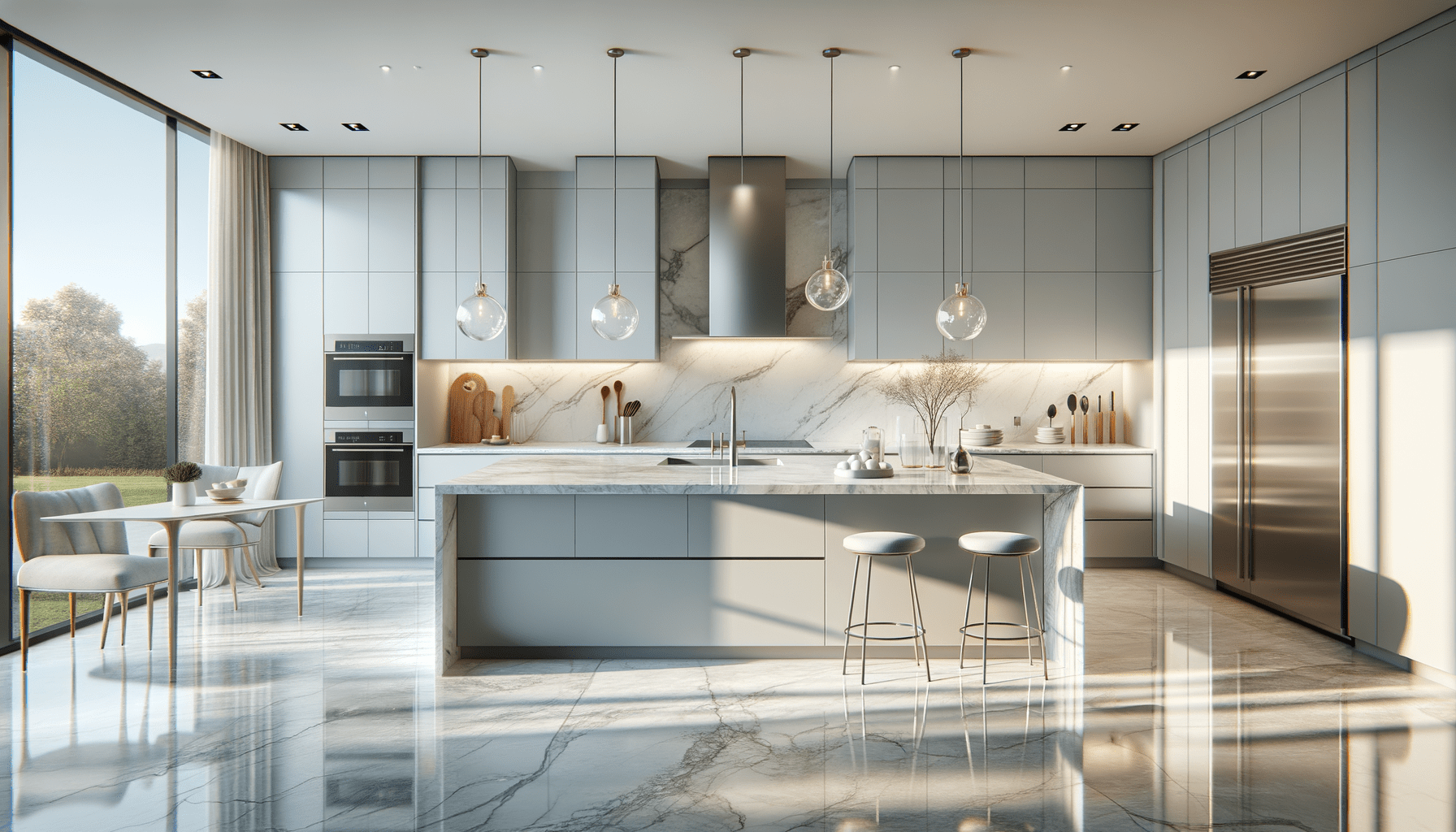 Vicostone Quartz BQ8220 Carrara Polished for Luxe Surfaces – Zicana ...