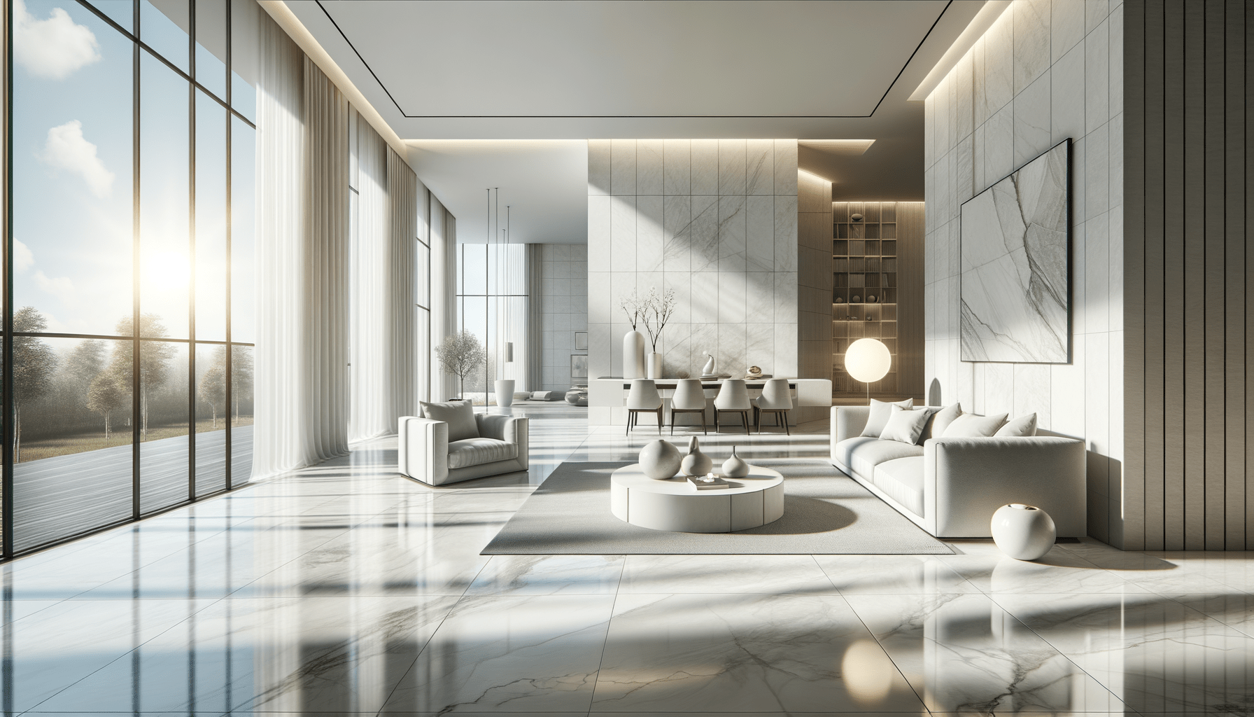 White Limestone Florim Elegance for Luxe Interior Surfaces – Zicana ...