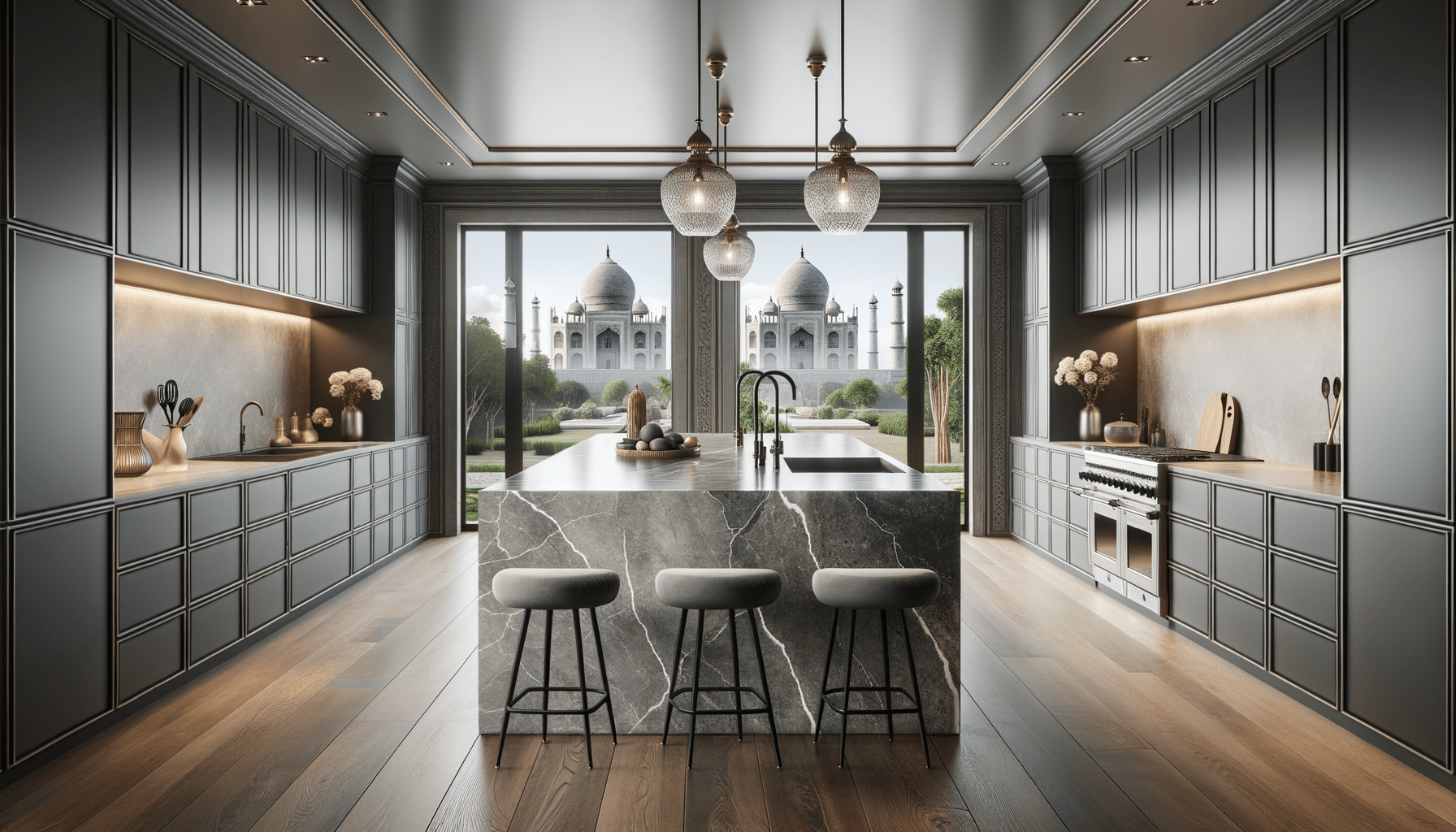 Why Taj Mahal Quartzite Grey Elevates Signature Luxury Spaces – Zicana ...